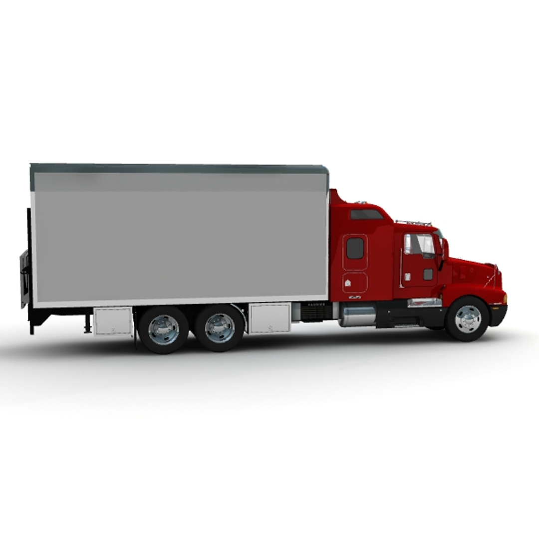 Expediter Truck 3d Model