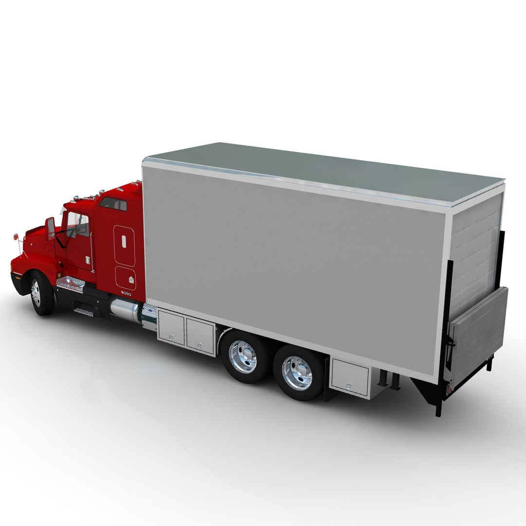 Expediter Truck 3d Model