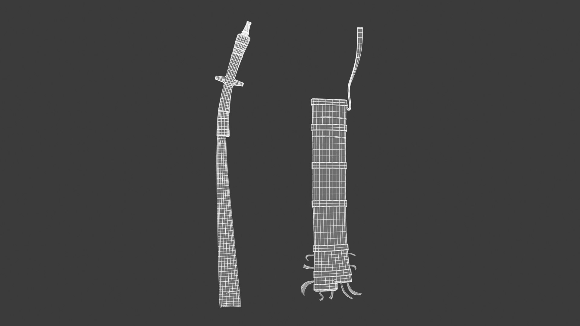 3D Pandat Sword - TurboSquid 1754678