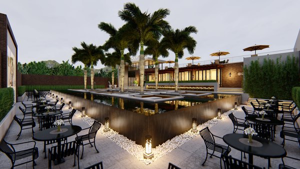 Restaurant SketchUp Models for Download | TurboSquid