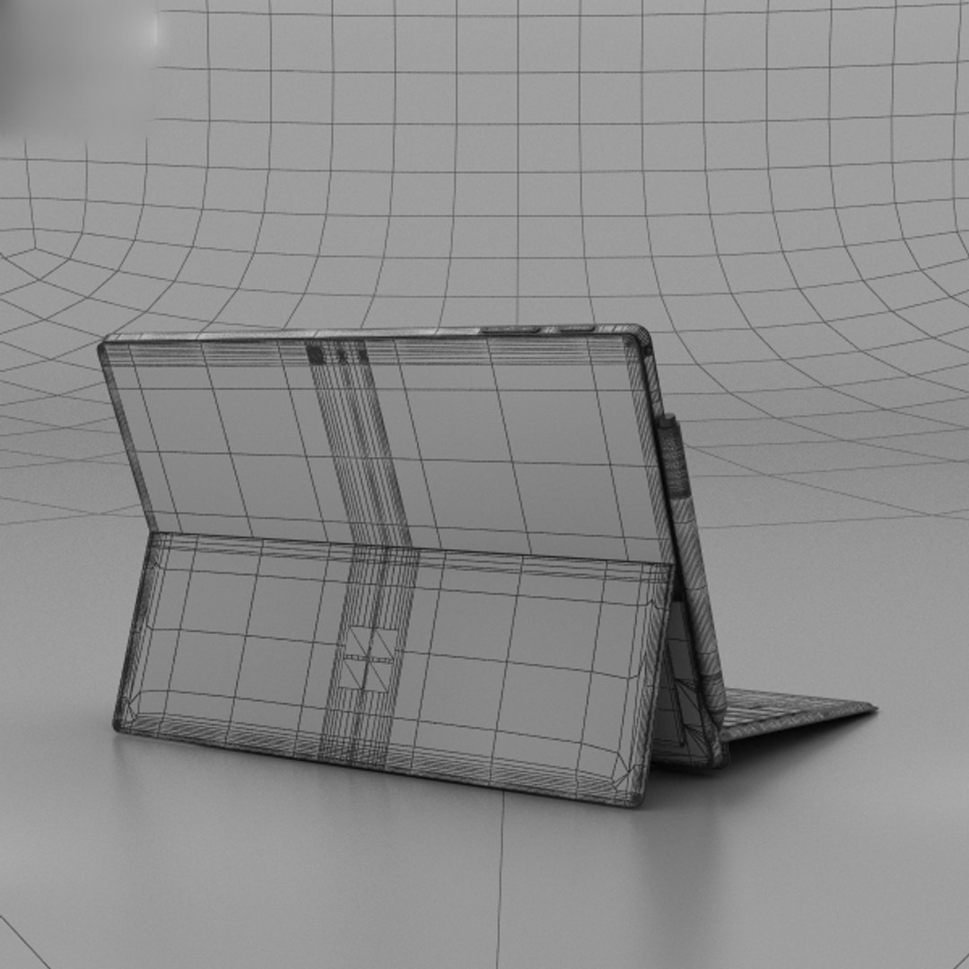 3D Microsoft Surface 2017 Model - TurboSquid 1366765