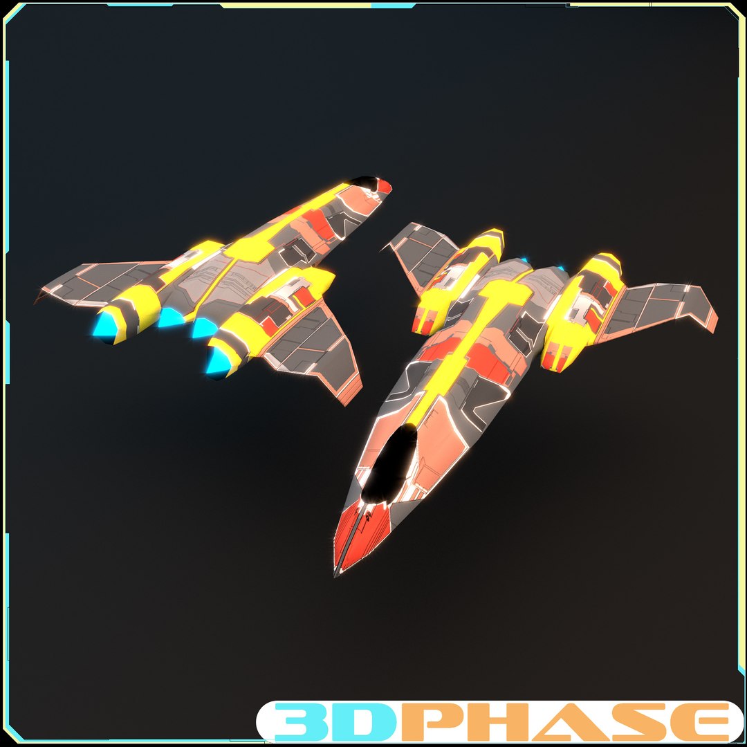 Space Spaceship Obj