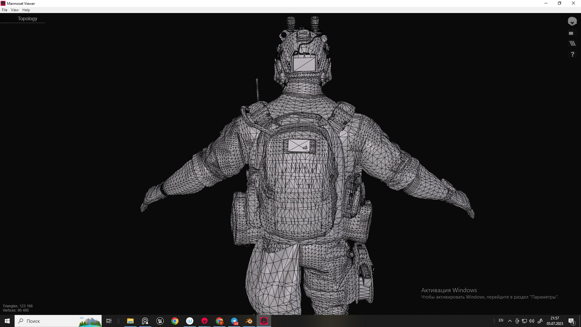 3D Model MODULAR SOLDIER PACK Low-poly 3D Model - TurboSquid 2098194