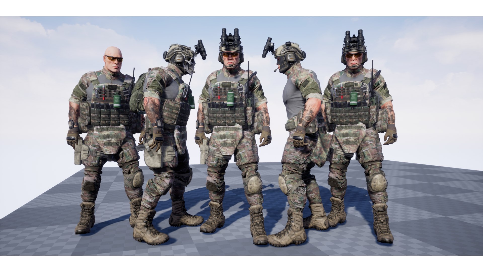 3D Model MODULAR SOLDIER PACK Low-poly 3D Model - TurboSquid 2098194