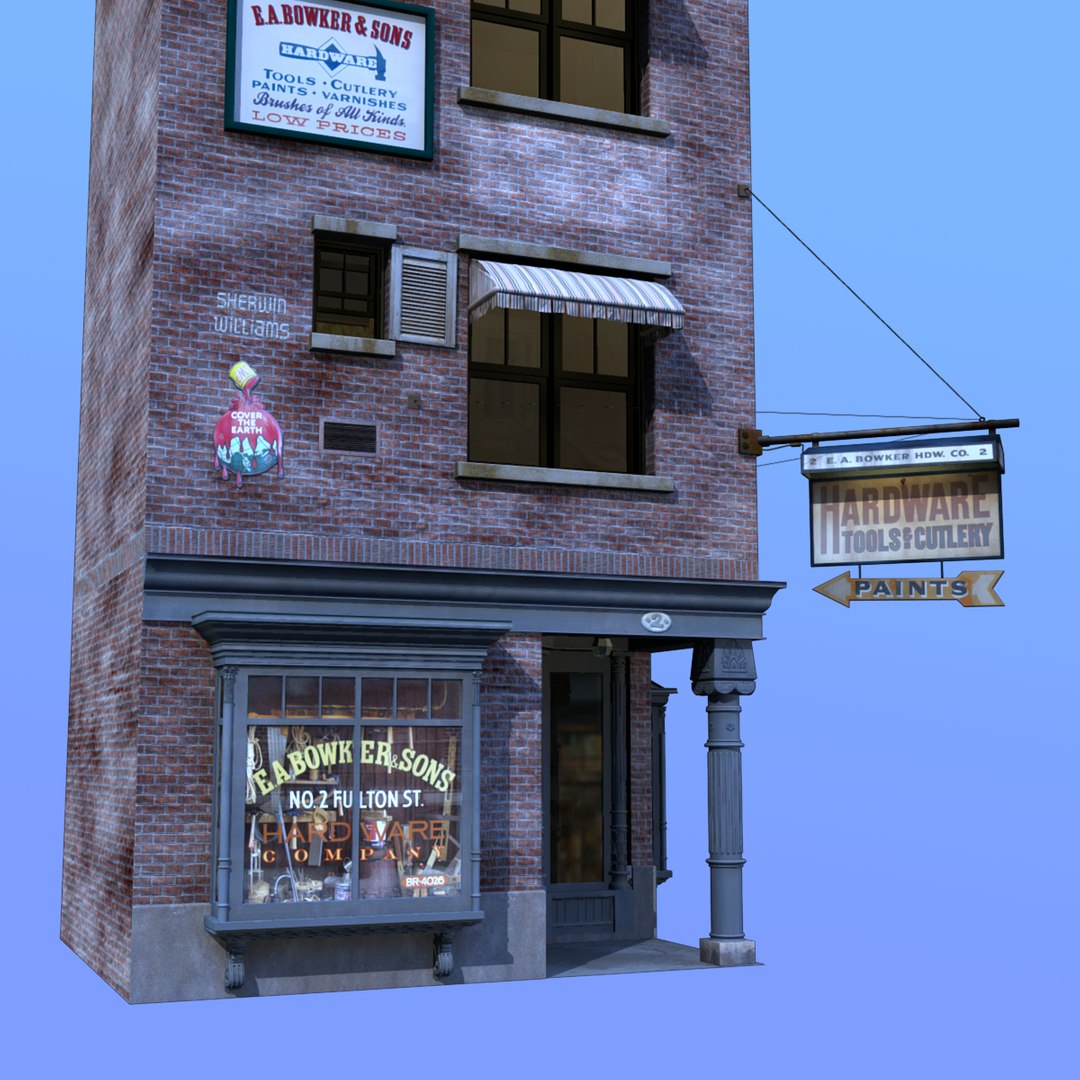 Hardware Store 3d 3ds