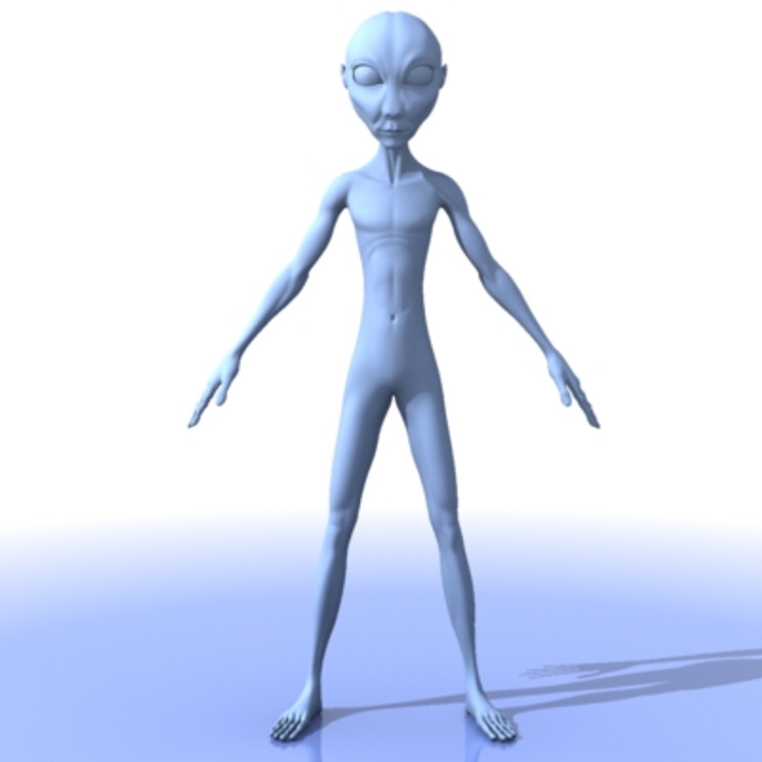 Alien Alieno 3d Model
