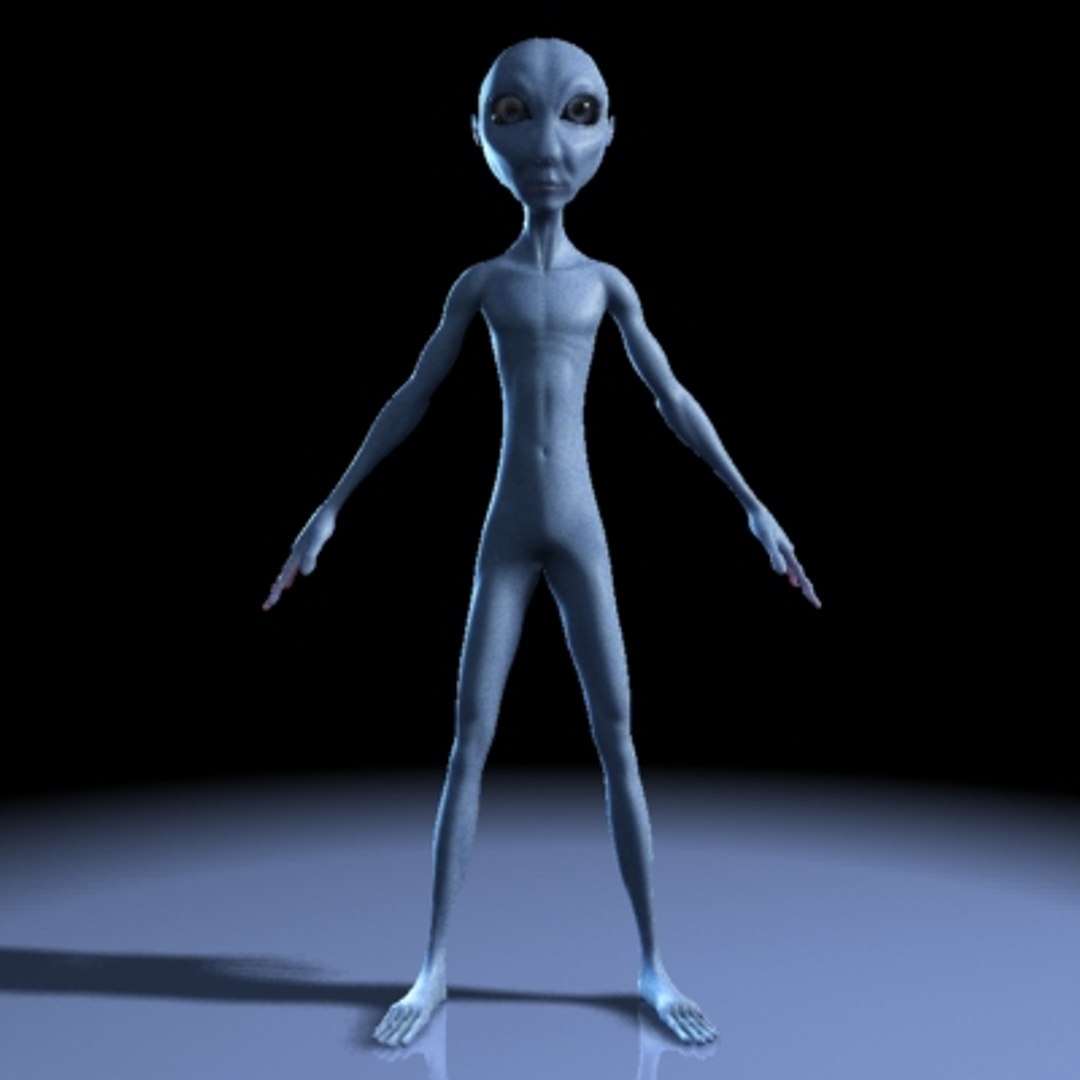 Alien Alieno 3d Model