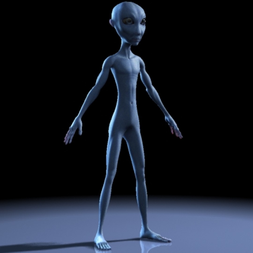 Alien Alieno 3d Model