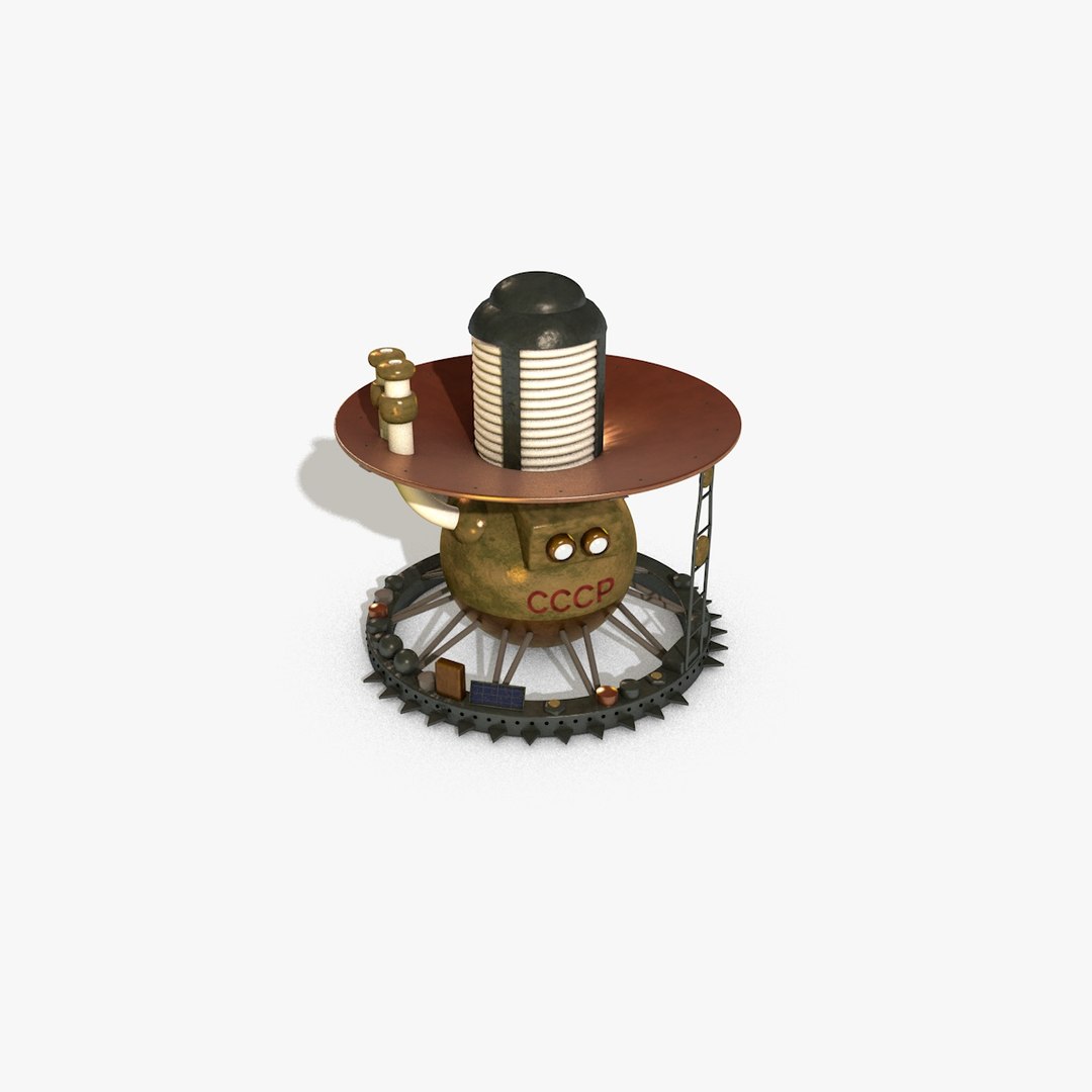 Venera 9 Landing Spacecraft 3D Model - TurboSquid 1646029