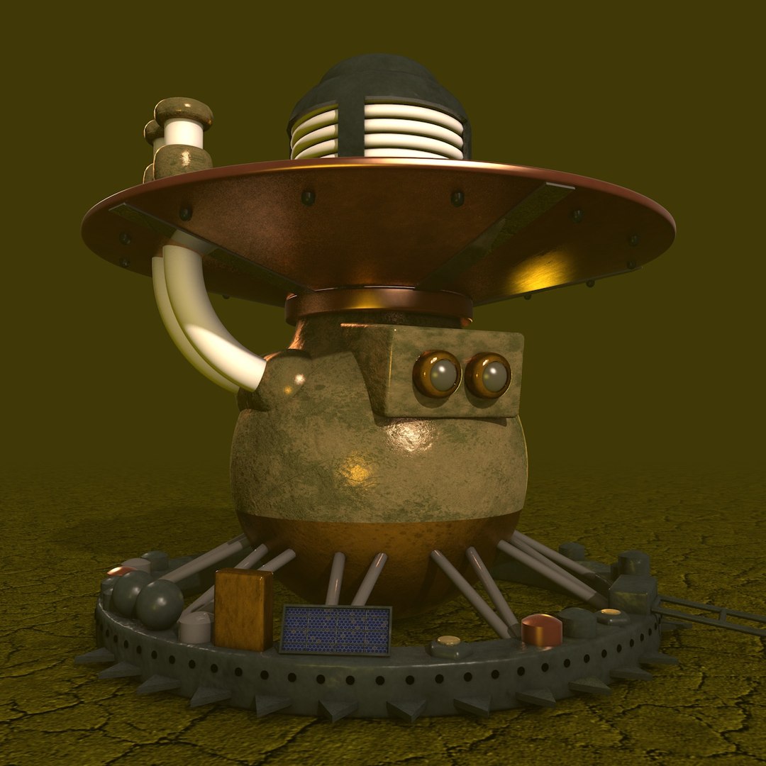 Venera 9 Landing Spacecraft 3D Model - TurboSquid 1646029