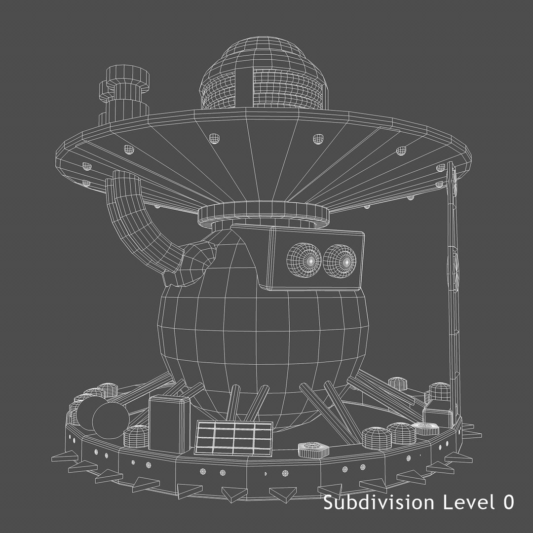 Venera 9 Landing Spacecraft 3D Model - TurboSquid 1646029