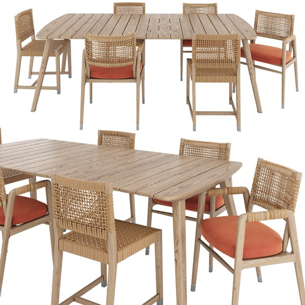 Minotti tape armchairs 3D - TurboSquid 1346557