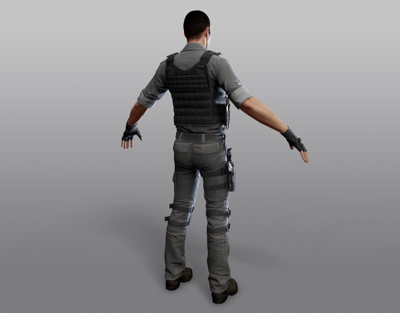 Army man model - TurboSquid 1288420