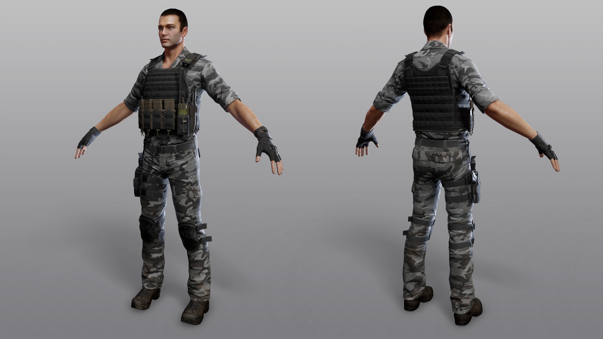 Army Man Model - TurboSquid 1288420