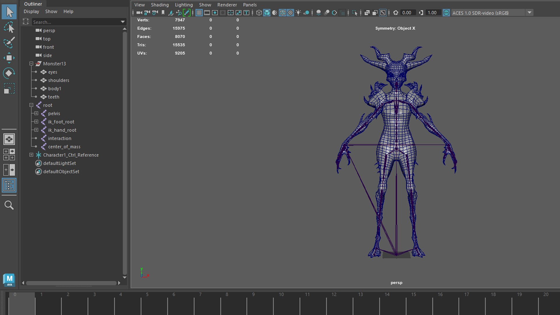 3D Monster 13 - TurboSquid 2277110