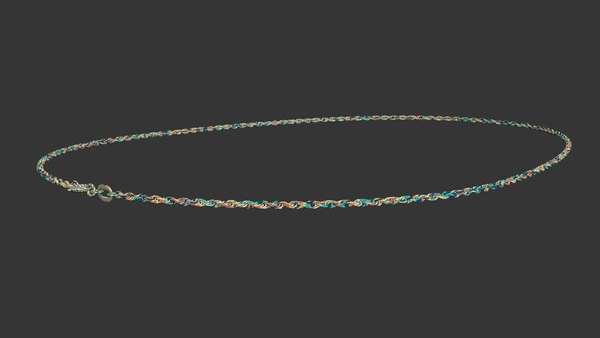Chain Necklace NL012-0.3 3D model - TurboSquid 1746597