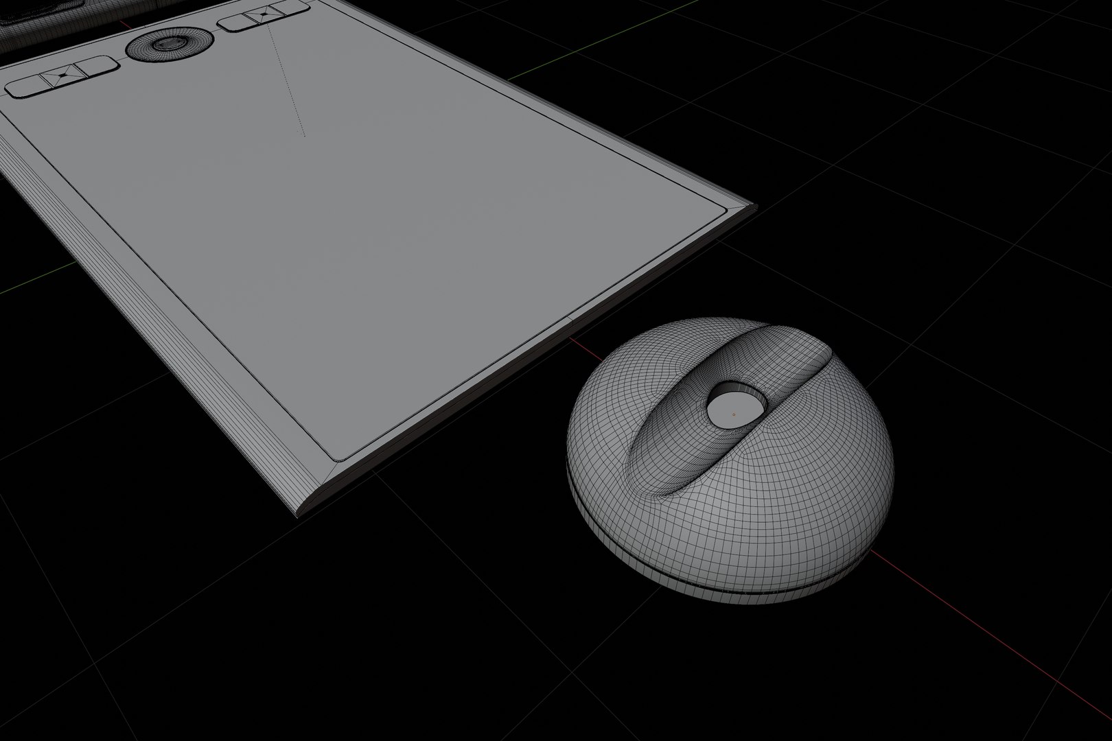 3D WACOM INTUOS PRO 3D Model High Poly - TurboSquid 2146884