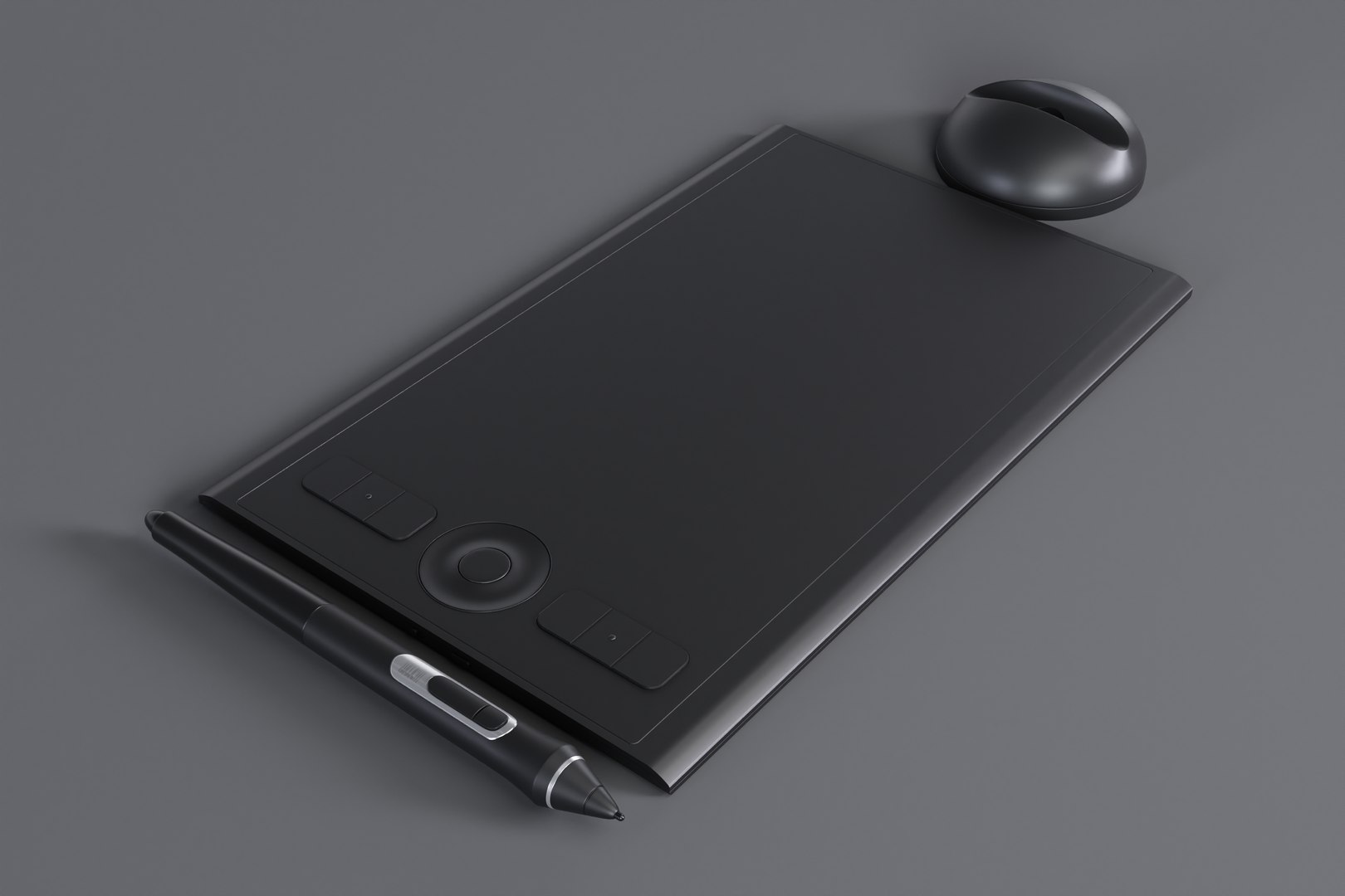 3D WACOM INTUOS PRO 3D Model High Poly - TurboSquid 2146884