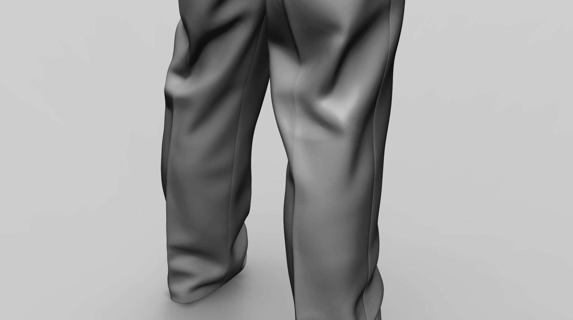 Zbrush Classic Pants 3D Model - TurboSquid 1469507