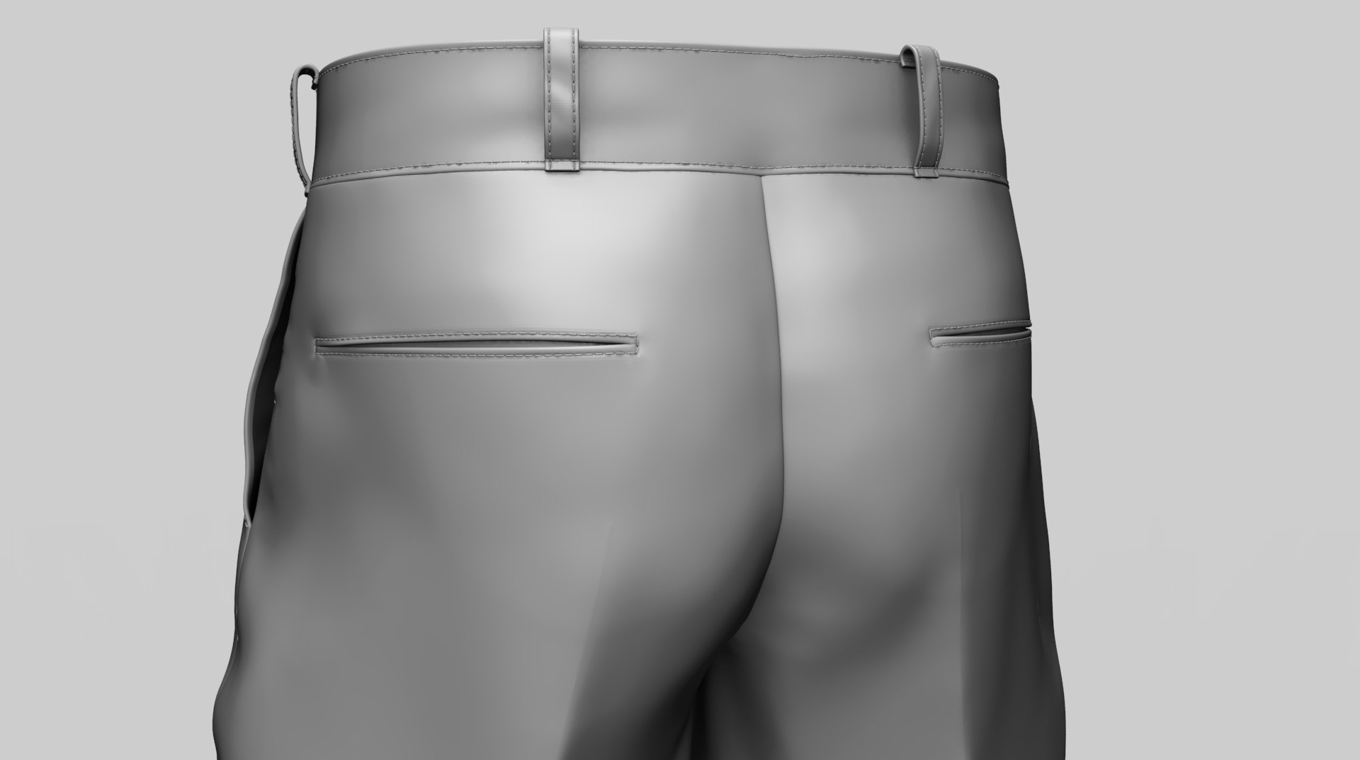 Zbrush Classic Pants 3D Model - TurboSquid 1469507