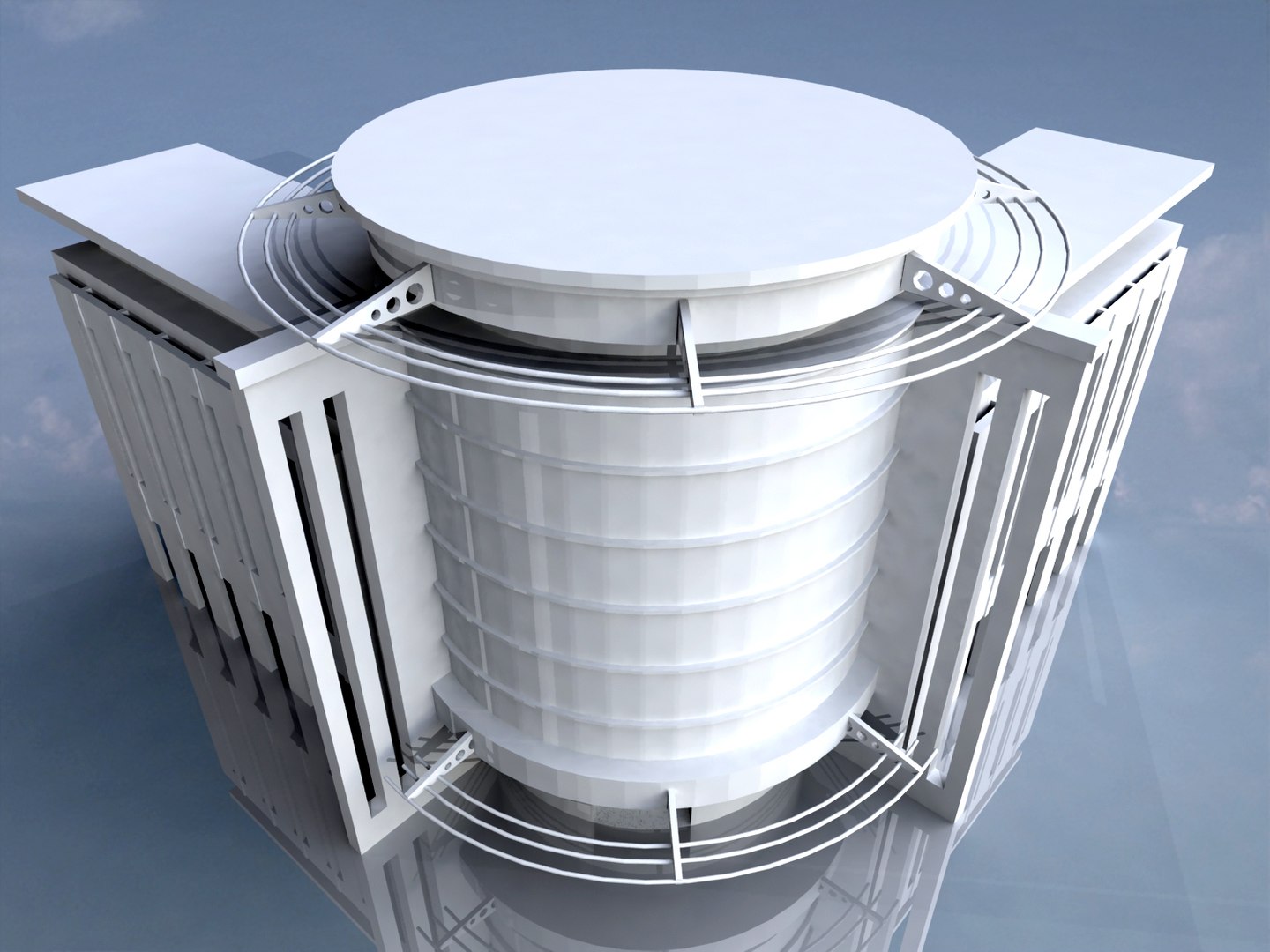 3d Building Skyscraper Model