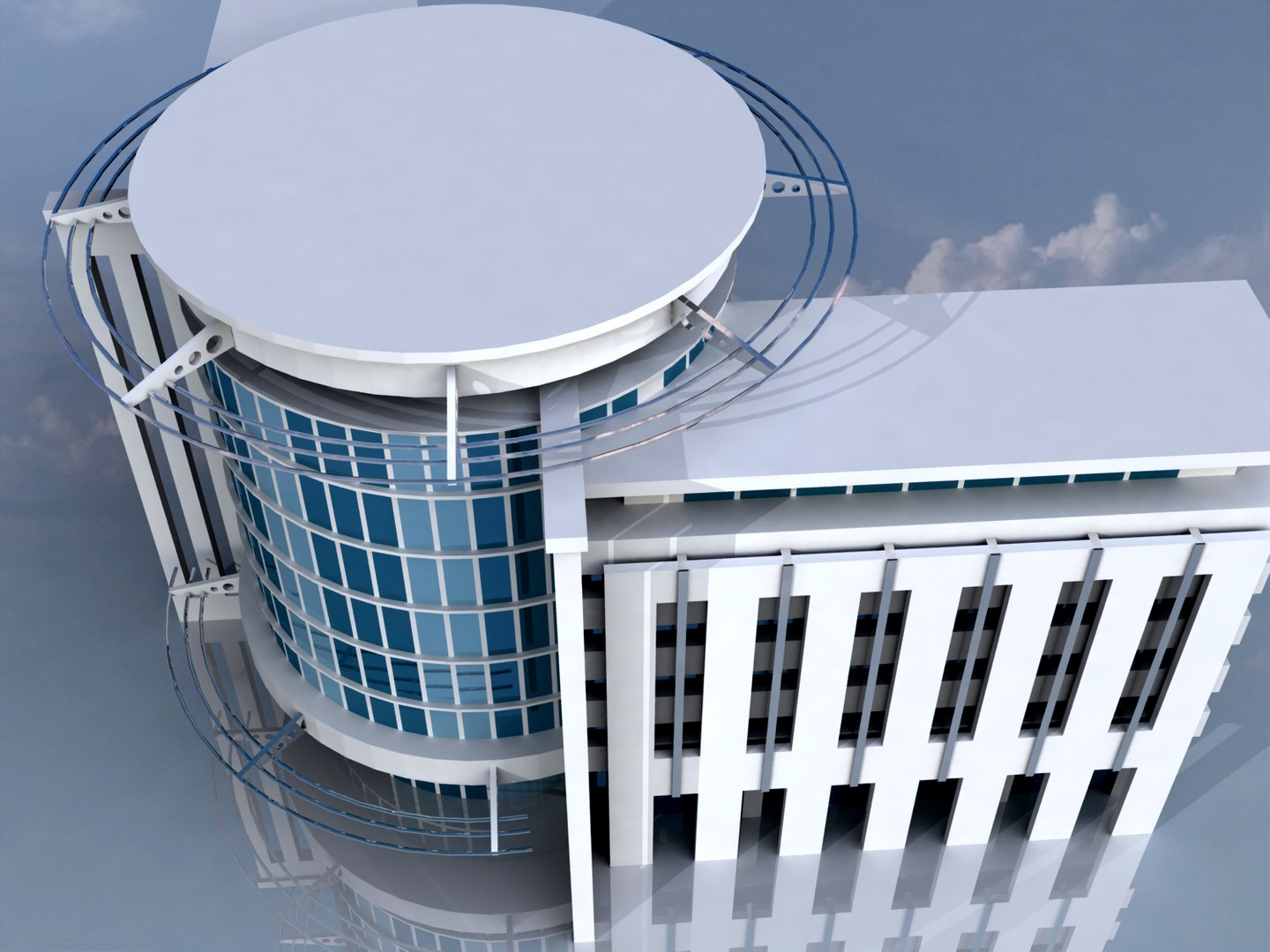 3d Building Skyscraper Model