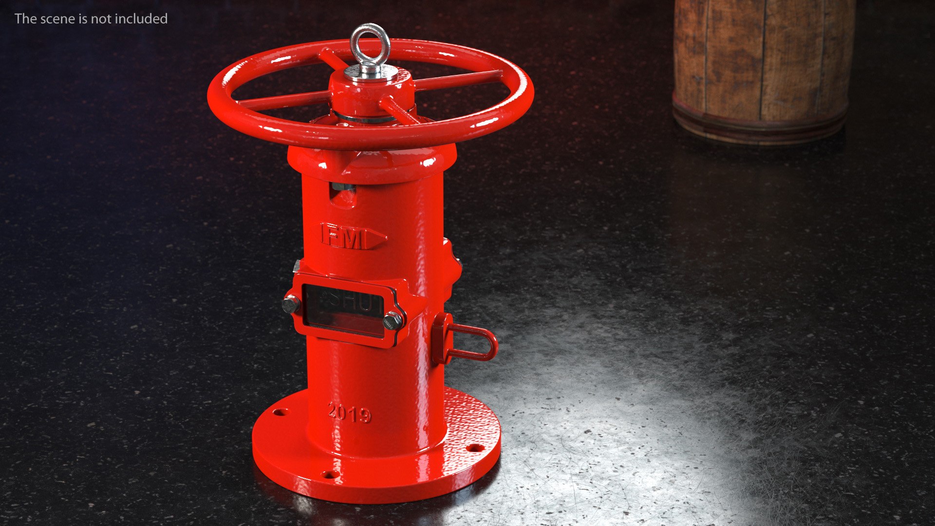 Fire Protection Indicator Posts 3D Model - TurboSquid 1988293