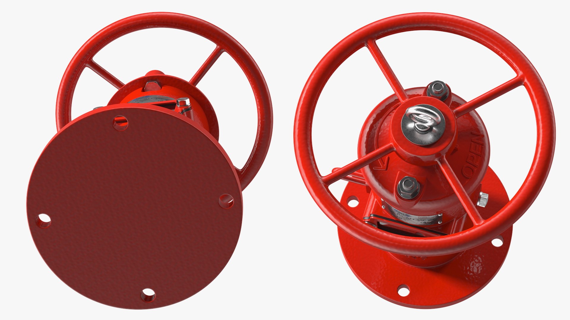 Fire Protection Indicator Posts 3D Model - TurboSquid 1988293