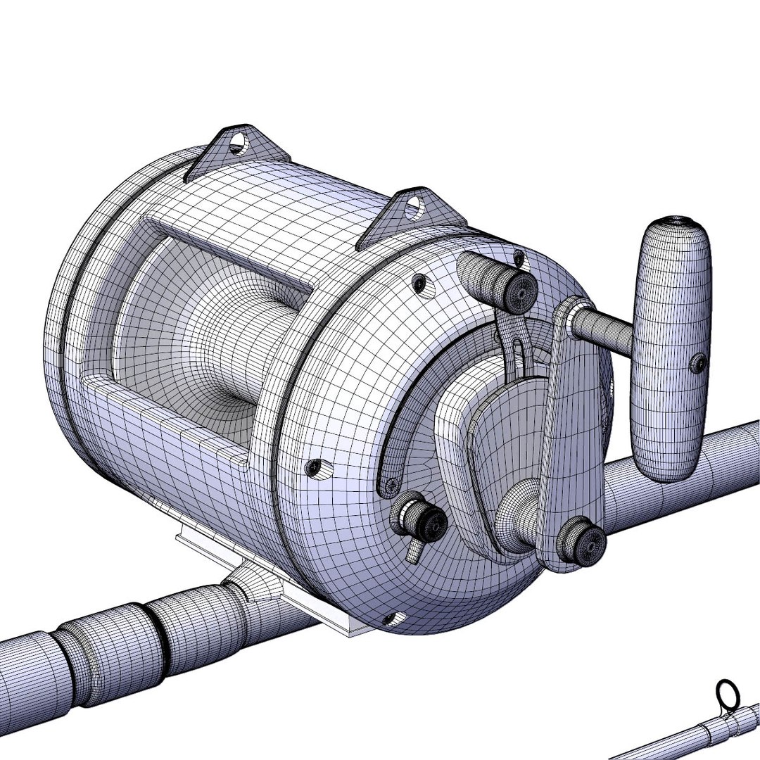 3d Obj Fish Fighting Chair