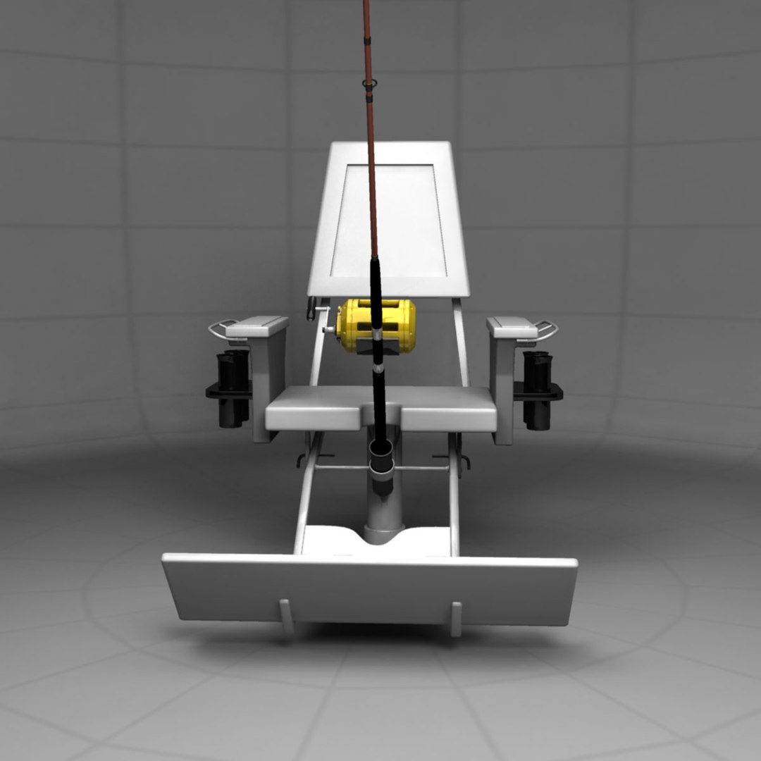 3d Obj Fish Fighting Chair