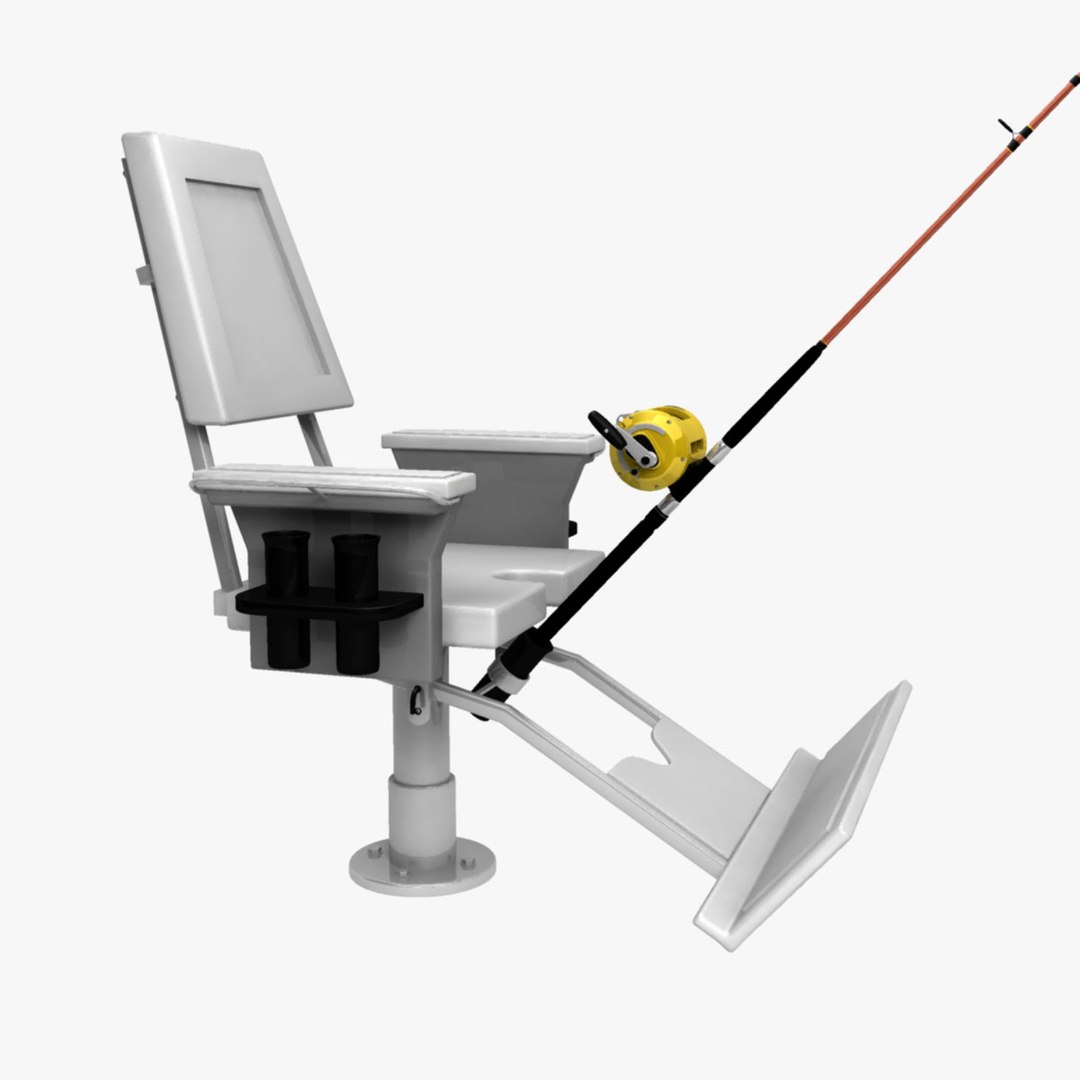 3d Obj Fish Fighting Chair
