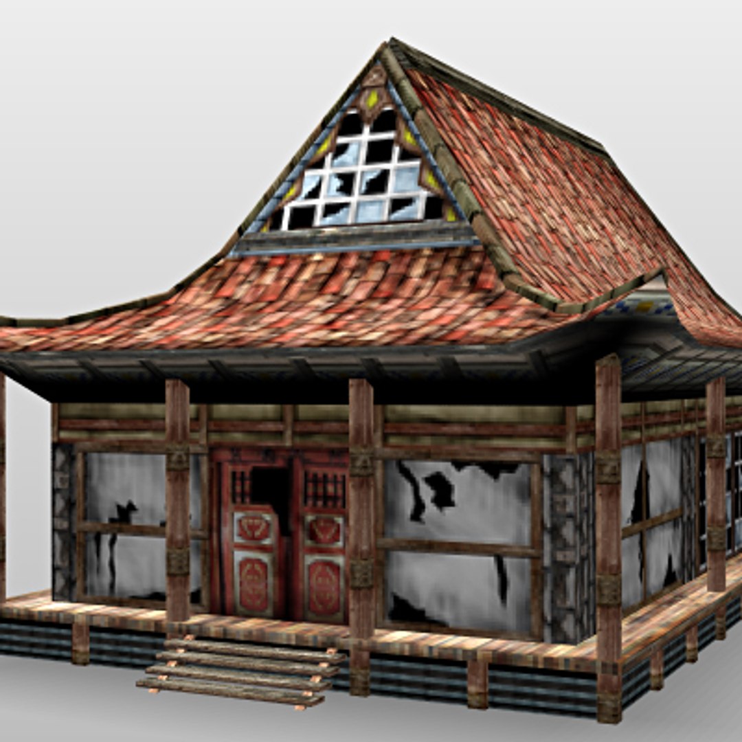 Japanese Japan House 3d Max