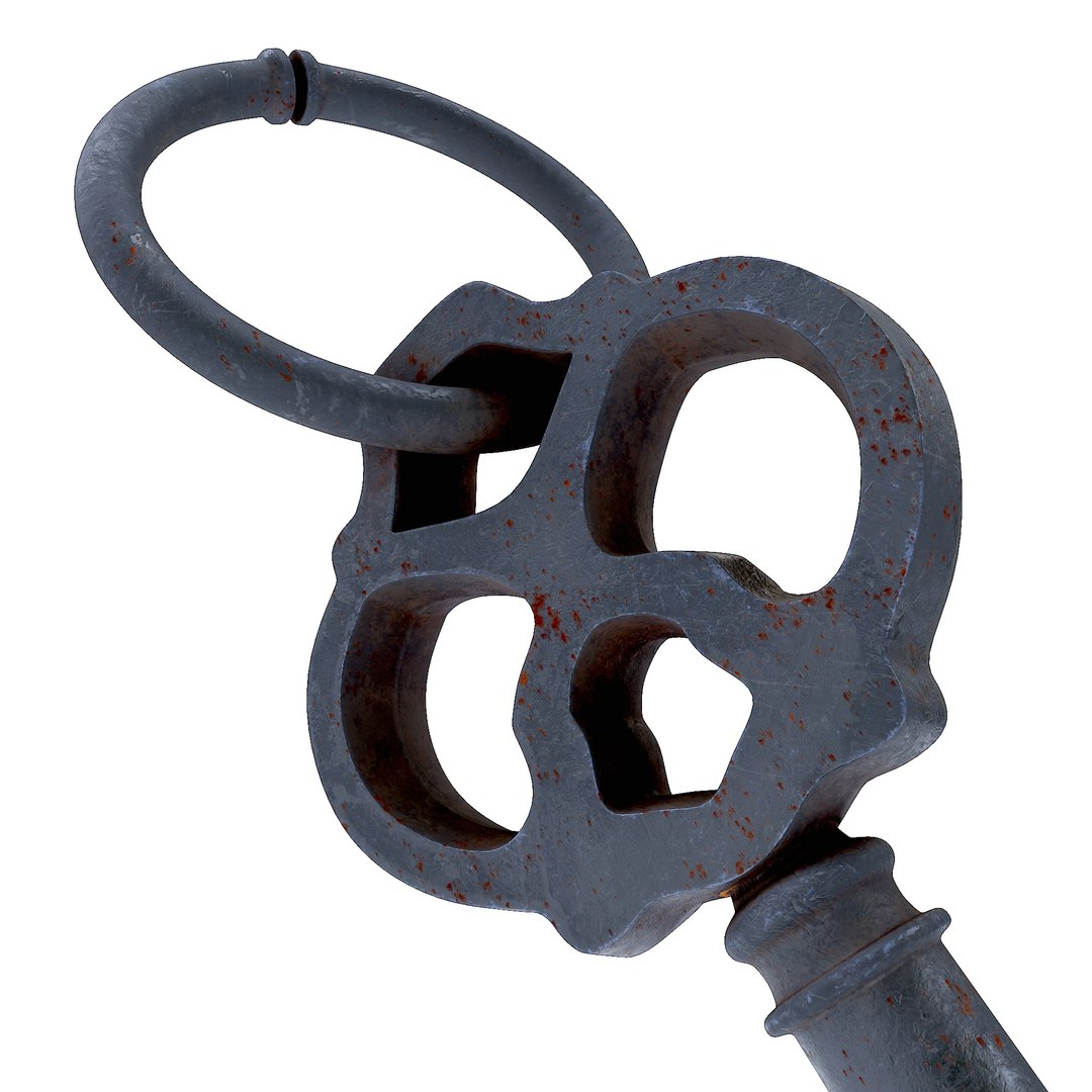 3D Old skeleton key 3d model - TurboSquid 1982403