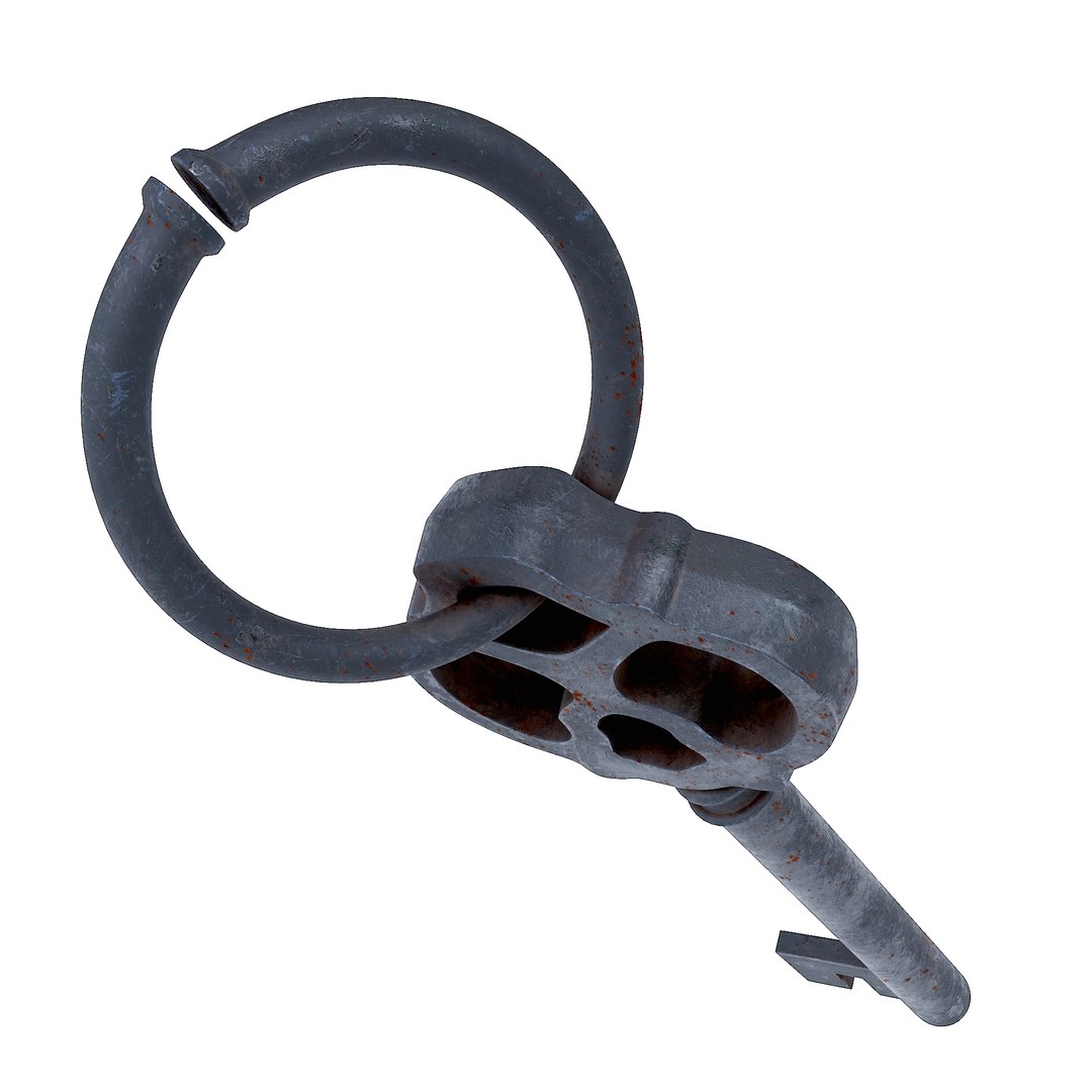 3D Old skeleton key 3d model - TurboSquid 1982403