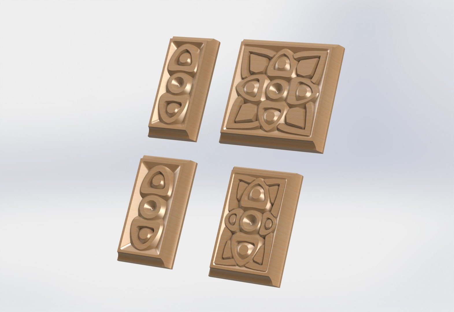 Wood Pattern Cnc Model - TurboSquid 1213712