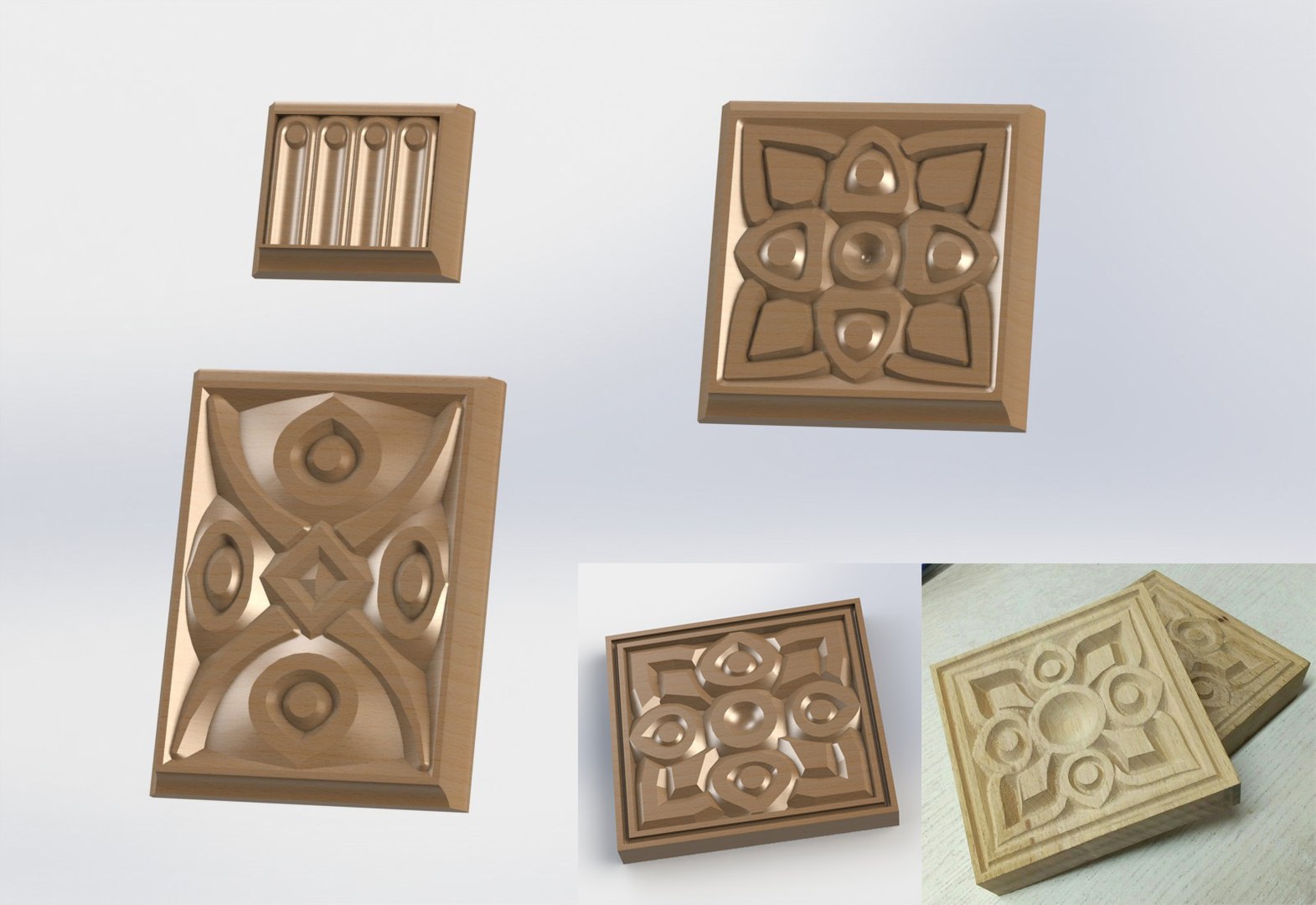 Wood Pattern Cnc Model - TurboSquid 1213712