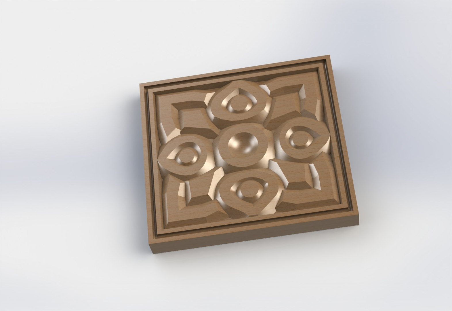 Wood Pattern Cnc Model - TurboSquid 1213712