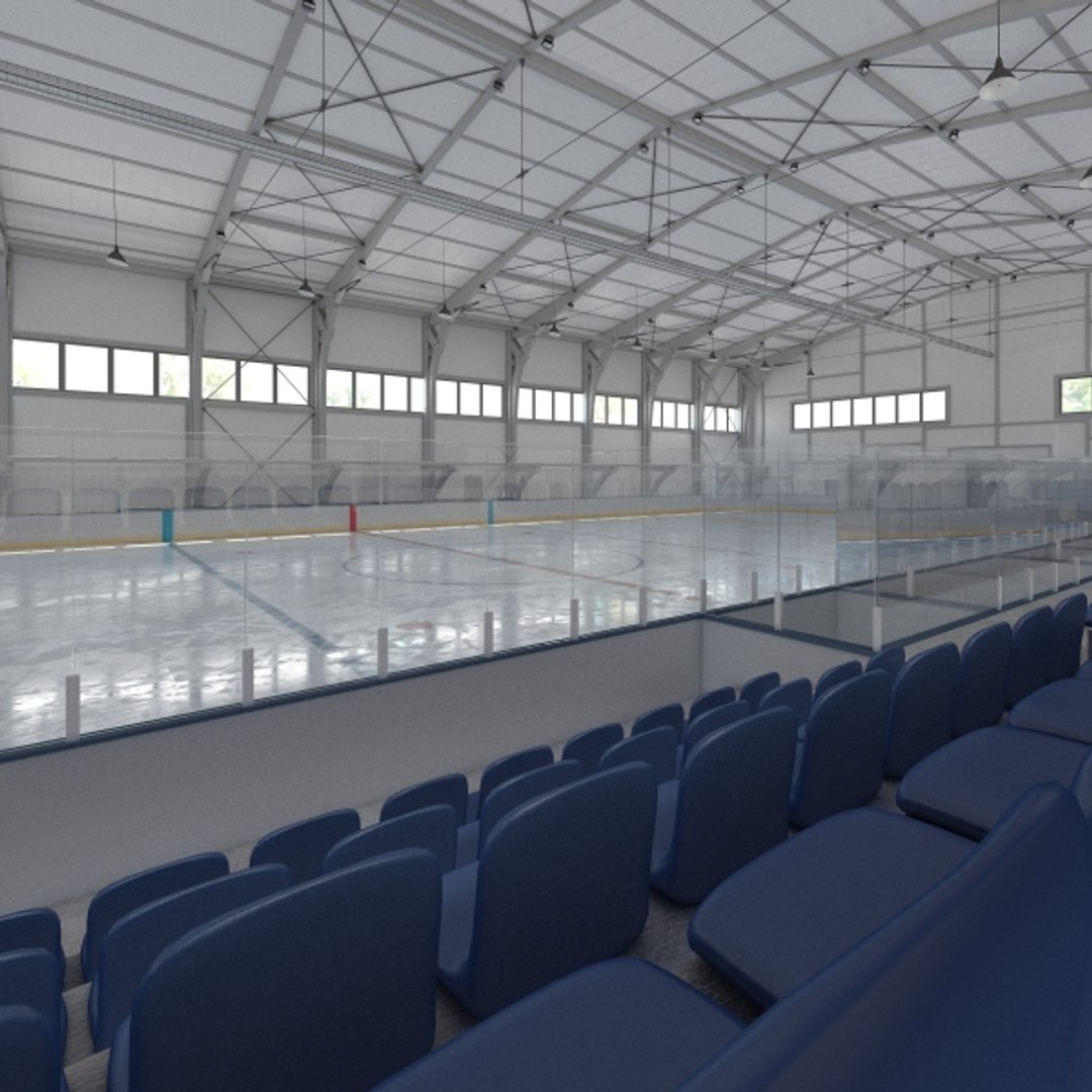 Interior Ice Hockey Arena Model - TurboSquid 1171663