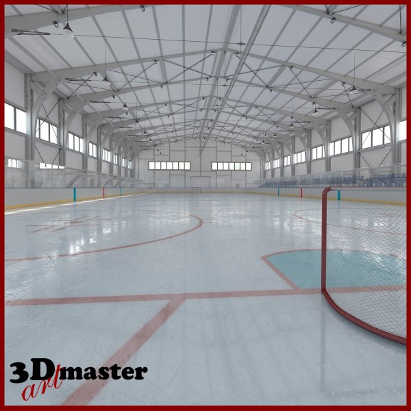 Hockey Rink 3D Models for Download | TurboSquid