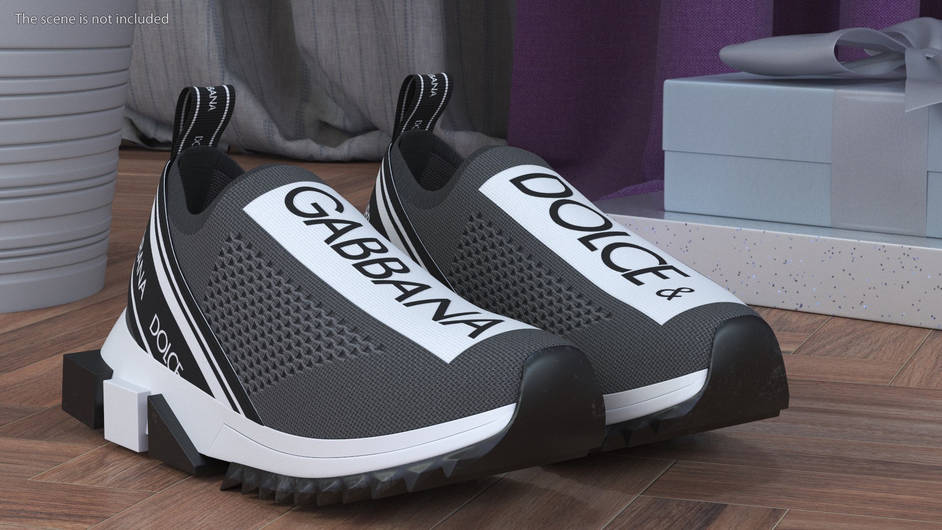 Dolce Gabbana Sorrento Gray 3D Model - TurboSquid 2116283