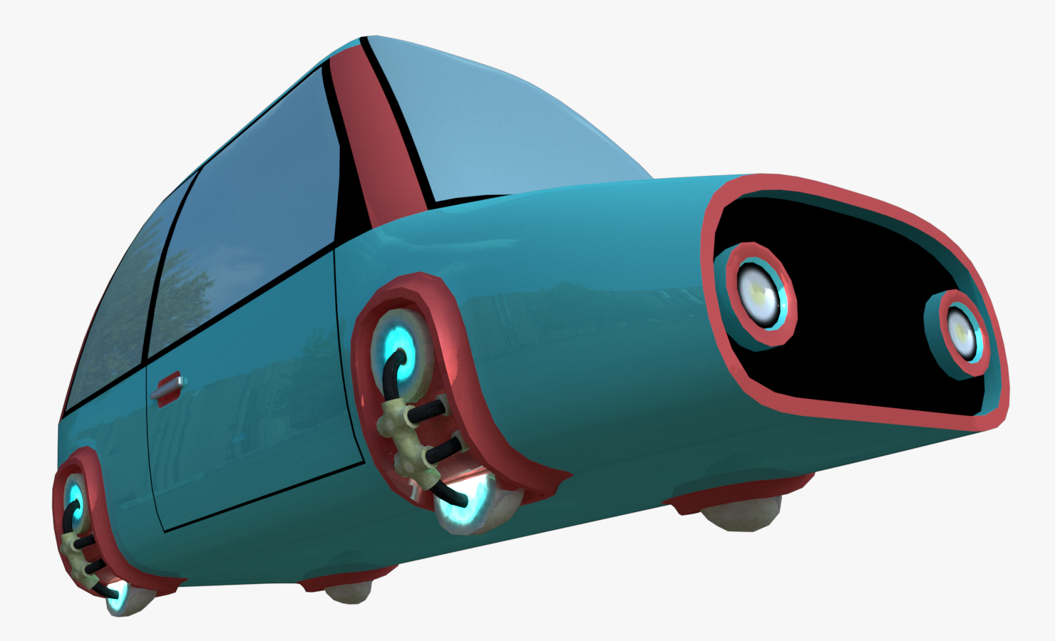 Fictional hover car bus 3D model - TurboSquid 1231961