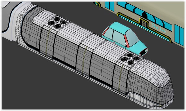 Fictional hover car bus 3D model - TurboSquid 1231961