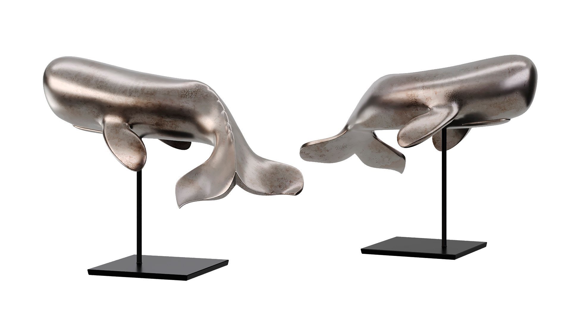 White Whale On Stand 3D Model - TurboSquid 2329272
