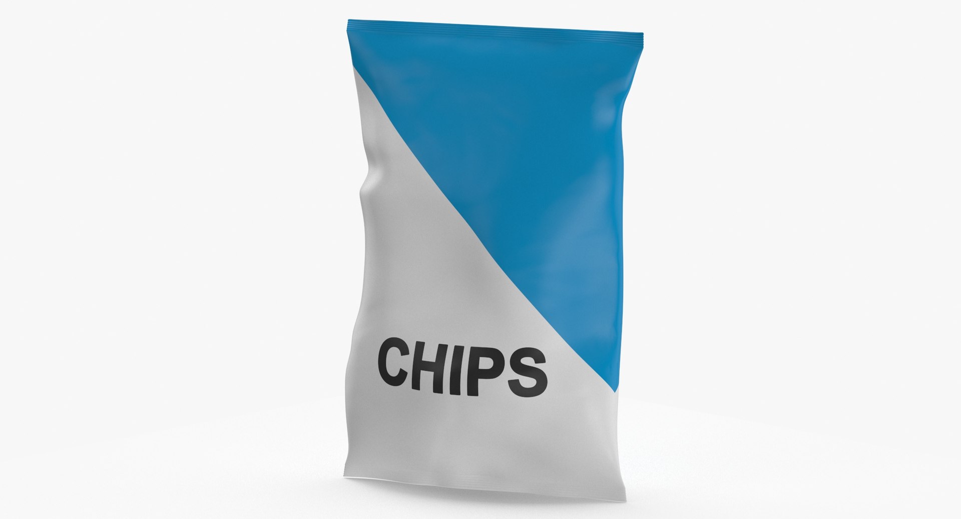 Bag Of Chips 03 Blank And Generic Color Label 3D - TurboSquid 1997305