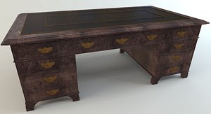 Writing Desk 3D Models for Download | TurboSquid