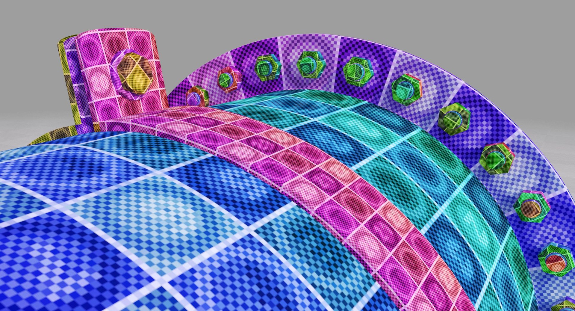 3D pipeline segment - TurboSquid 1266845