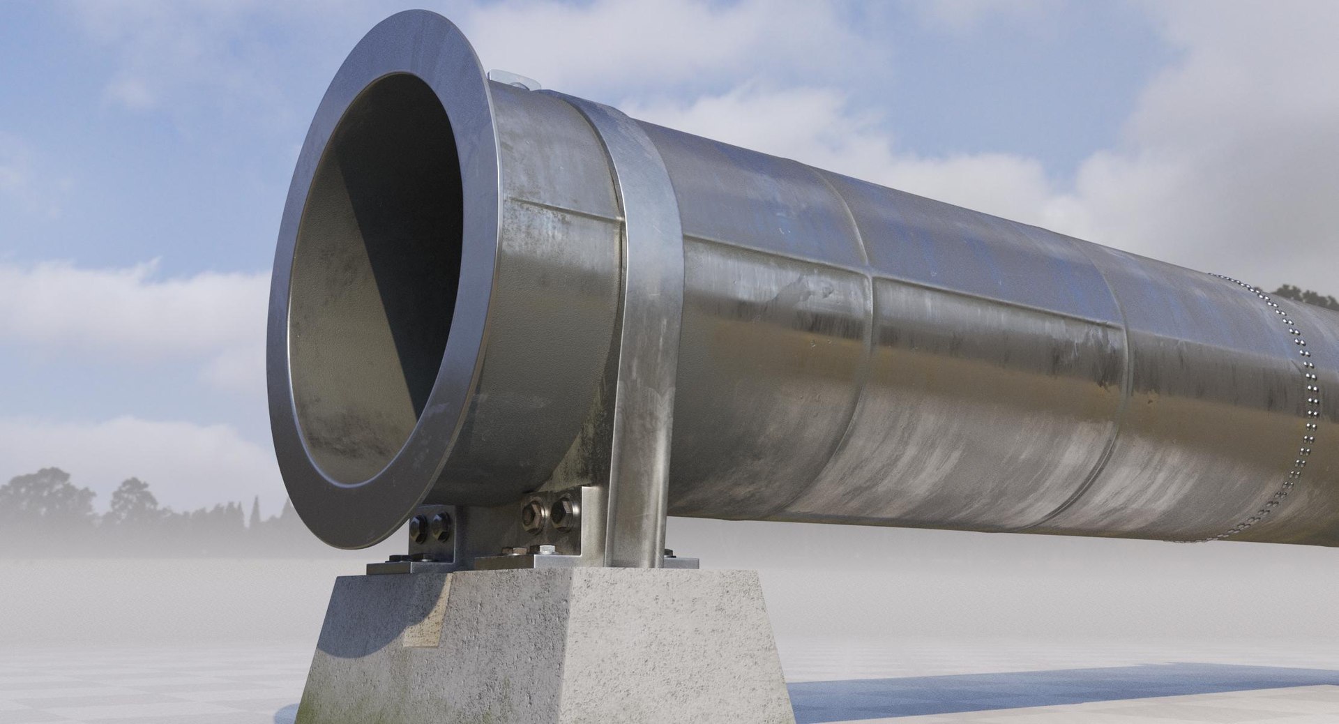 3D Pipeline Segment - TurboSquid 1266845