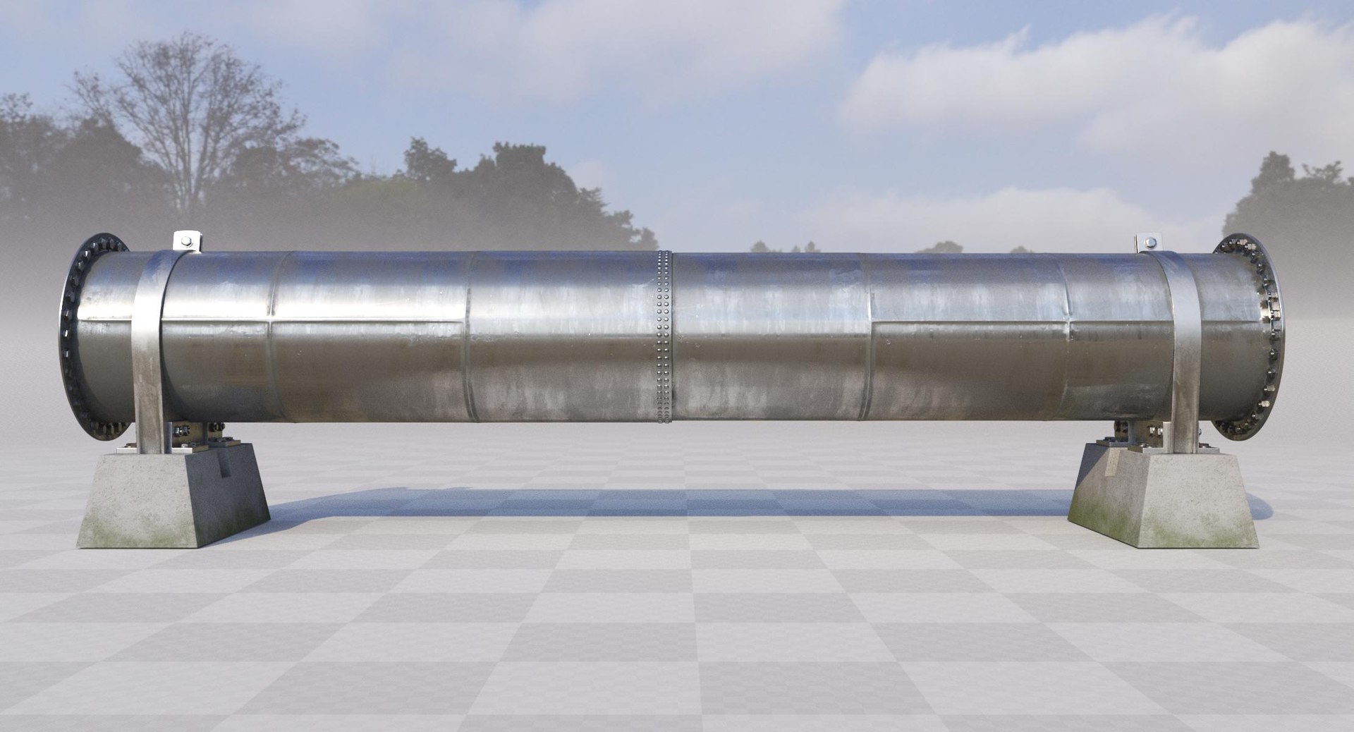 3D Pipeline Segment - TurboSquid 1266845