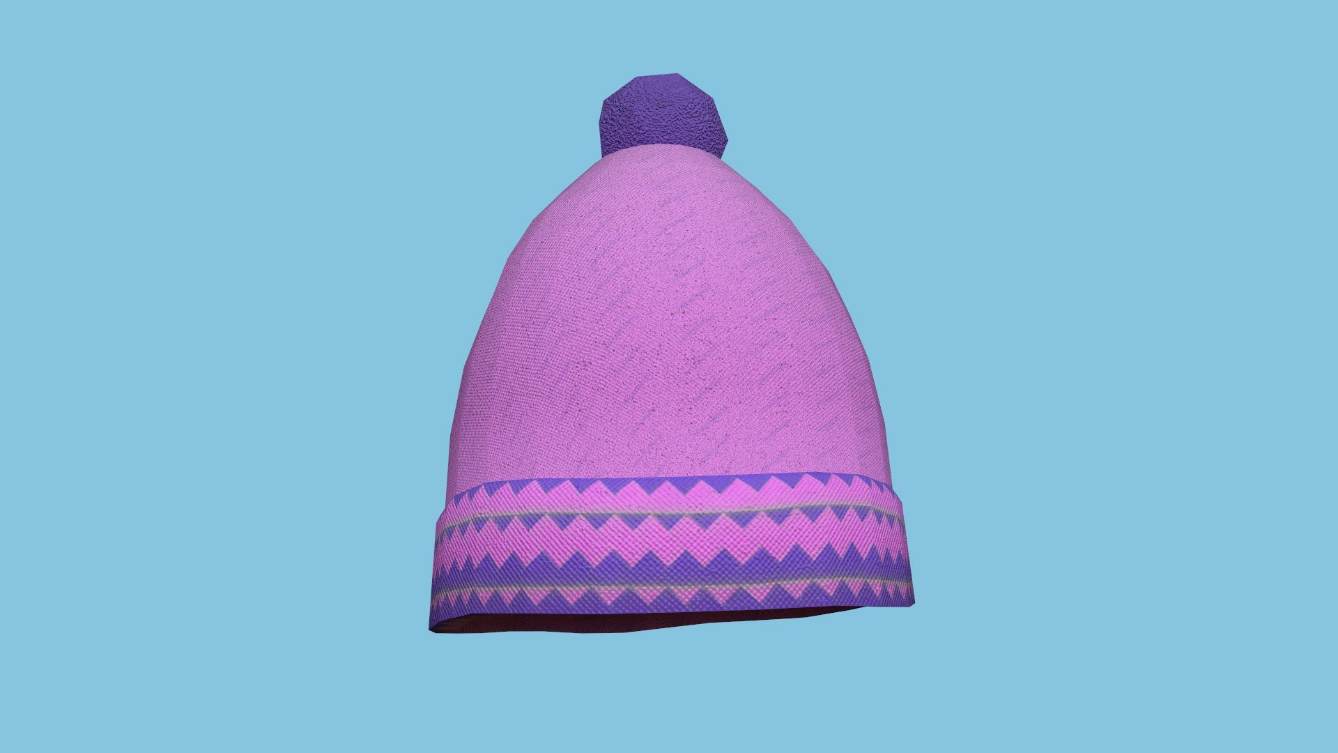 Pink Beanie Winter Cap - Character Fashion Design 3D model - TurboSquid ...