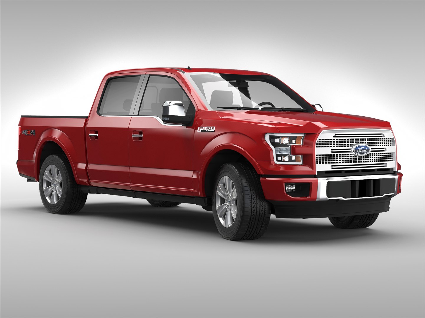 3d Model F150 2015